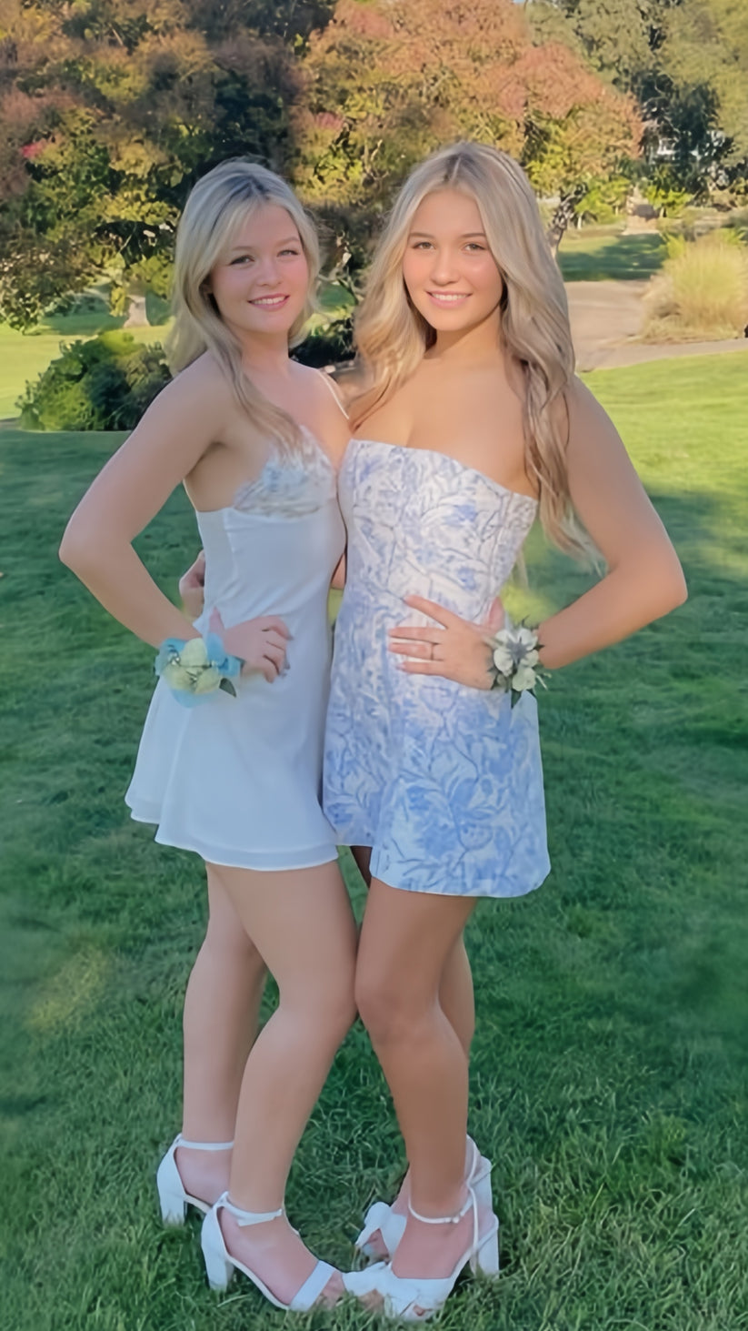 Homecoming Dresses Short Prom Dress Cocktail Dresses Strapless Short H – Asteria